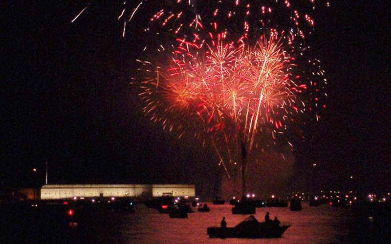 Newport Fireworks Cruise aboard Schooner Adirondack | Newport Classic ...