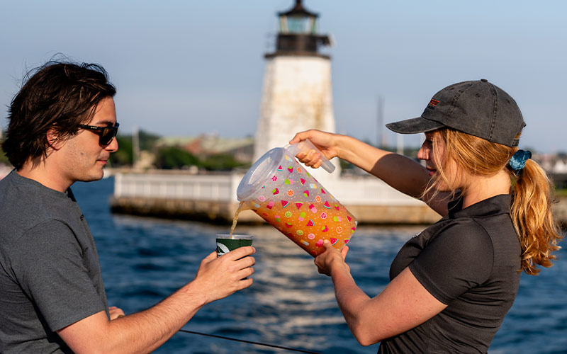 Newport sightseeing boat tour on yacht Rum Runner II | Newport Classic ...