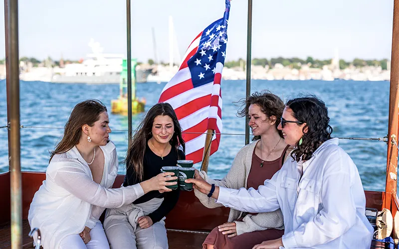 Yacht Rum Runner II sightseeing boat tours in Newport RI | Newport ...